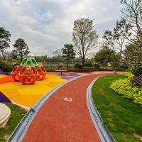 China ISO Asphalt Base Rubberlok Safety Tile Playground Running Track for sale