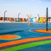 China Wear Resistant EPDM Playground Surface 3mm SBR System sport flooring for sale