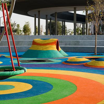 China EPDM Rubber Granules 1-3mm for Outdoor Safety Tiles and Running Track Surface for sale