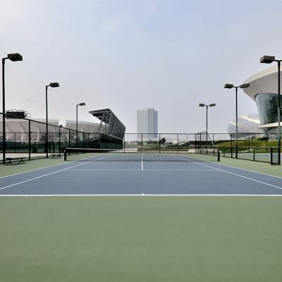 China High Rebound Acrylic Tennis Court 5.0mm Thickness ITF Certified Sports Flooring for sale
