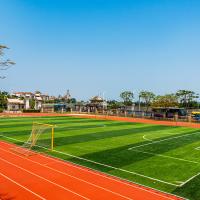 China Recycled 13mm Stadium Jogging Track 10 Years Tartan Running Track for sale