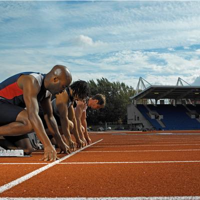 China ITF EPDM Rubber Athletic Running Track Jogging Running Track Material for sale