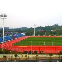 China UV Resistant 13mm Synthetic Sports Flooring Material 400M Fadeless Rubber Running Track for sale