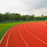 China Abrasion Resistant Synthetic Sports Flooring 13mm EPDM Rubber for Outdoor Park for sale