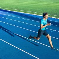 China IAAF Cushioned PU Sports Flooring 15mm Sandwich Surface Paint for Courts for sale