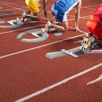 China 13mm Sandwich System Running Track Outdoor Sports Flooring Playground PU EPDM for sale