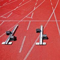 China IAAF Cushioned PU Sports Flooring 15mm Sandwich Surface Paint for Courts for sale