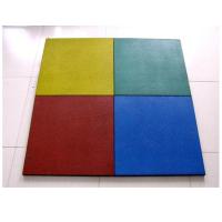 China Nontoxic EPDM Rubber Interlocking Floor Mats 3mm for Badminton Court Tennis Court for sale