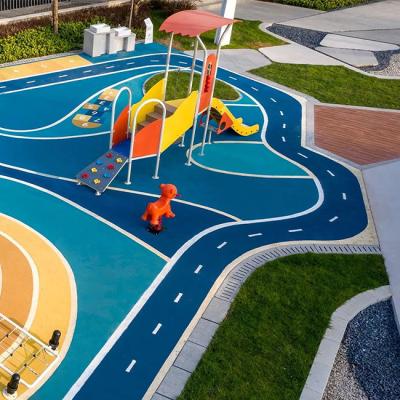 China Nontoxic 4mm EPDM Playground Surface for Basketball Court Weather Resistant for sale