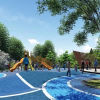 China Anti Static EPDM Playground Surface Shockproof 10 Years Service Life for sale