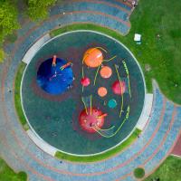 China SBR Crumb EPDM Playground Surface For Running Track Color Customized for sale