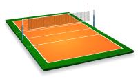 China 8mm Acrylic Resin Sports Flooring for Tennis Court Acrylic Acid Netball Court Yellow for sale