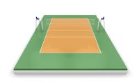 China 4mm Acrylic Tennis Court Green Synthetic Turf Corrosion Resistance 12mm Height for sale