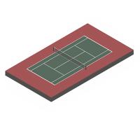 China High Rebound Acrylic Tennis Court With Itf Certificate Polyurethane for sale