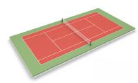 China Water Resistant Acrylic Tennis Court Surface 2mm Thick Green Blue Red for Indoor Outdoor Sports Flooring for sale