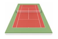 China Acrylic Tennis Court Surface Outdoor Flooring High Wear Resistance 4 Layer Cushion System for sale
