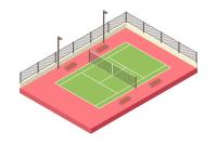 China Multi Purpose Outdoor Tennis Court Acrylic Surface Waterproof for sale