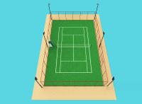 China Acrylic Sports Flooring Paddle Tennis Court Portable Outdoor Basketball Court 10mm for sale