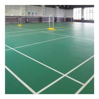 China PVC Badminton Sport Flooring Mat in Roll 1.5m 1.8m Width 10-20m Length for sale