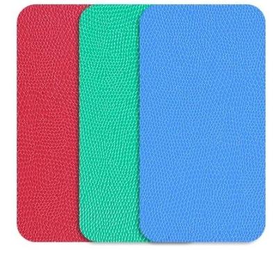China Multicolor Shock Absorption PVC Sport Flooring Odorless Badminton Court for sale