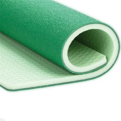 China 4.5mm Red PVC Sports Floor for Table Tennis Moisture Proof 1.5m Width for sale