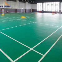 China Outdoor PVC Sports Flooring 7.0mm Thickness for Badminton Court 1.8m Width for sale
