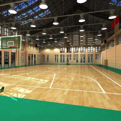 China Indoor Basketball PVC Sports Flooring 4.5mm 5.0mm Multi Function Court Vinyl Floor for sale