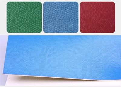 China Non Slip Waterproof PVC Sports Flooring Blue Badminton Court Mat 4.5mm for sale