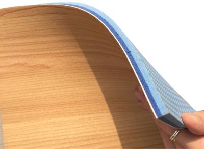 China Wear Resistant PVC Vinyl Flooring Anti Slip Colored Basketball Court 6.5mm 8.0mm for sale