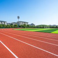 China IAAF Standard 13mm Outdoor Stadium Eco Sports Flooring Anti Slip Jogging Track for sale