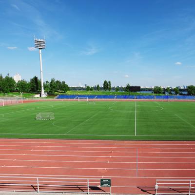 China Full Polyurethane Running Track Surfaces Drier And Line Marking for sale