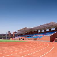 China Full PU Athletic Track 13mm Thickness Anti-Slip High Strength Durable Outdoor Sports Surface for sale