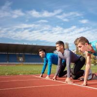 China Abrasion Resistance Self Knot Pattern Jogging Track Material Fadeless for sale