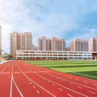 China UV Resistant Sandwich System Running Track 13mm Thickness IAAF Certified Outdoor Athletic Track for sale
