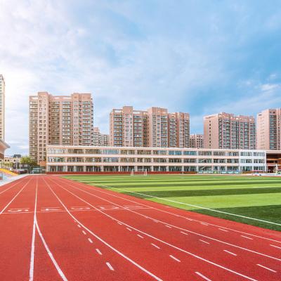 China UV Resistant Sandwich System Running Track 13mm Thickness IAAF Certified Outdoor Athletic Track for sale