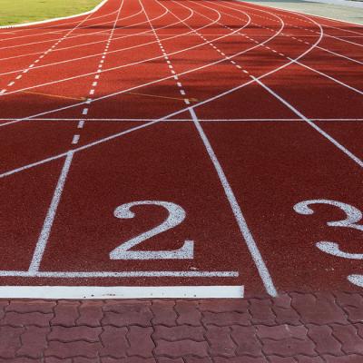 China Abrasion Resistance Self Knot Pattern Jogging Track Material Fadeless for sale