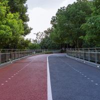 China IAAF Approved Rubber Sport Flooring Full Pour Mixed Athletic Running Track 13mm for sale