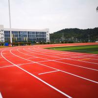 China Corrosion Resistant Synthetic Permeable All Weather Track Surface for sale