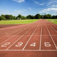 China 13mm EPDM Running Track Flooring Non Toxic Indoor Badminton Court Fadeless for sale