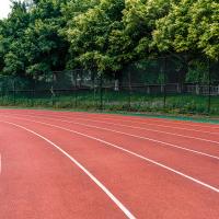 China ISO IAF Certificated Self Knot Pattern Outdoor Jogging Track Eco-Friendly for sale