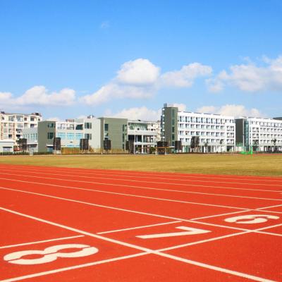 China 0.64 / 48 Friction Athletic Polyurethane Rubber Running Track Harmless for sale