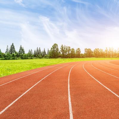 China IAAF Certified 13mm All Weather Anti Slip Polyurethane Running Track Surface for sale