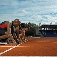 China IAAF Certified 13mm All Weather Anti Slip Polyurethane Running Track Surface for sale