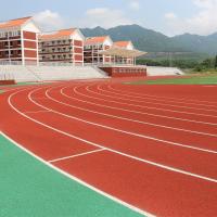 China ITF Eco Sports Flooring 400M All Weather Running Track 13mm Thickness Environmental-Friendly for sale