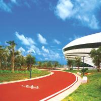 China Vinyl Synthetic Sports Flooring Indoor Badminton Court 13mm Thickness EPDM Rubber for sale
