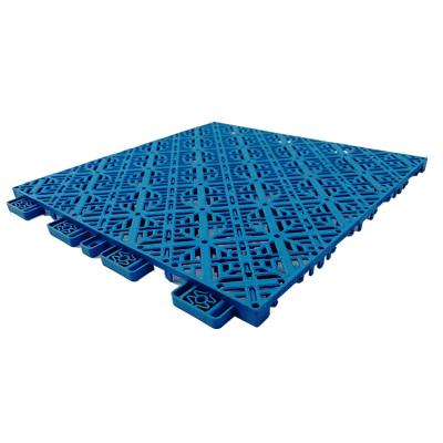 China PP Interlocking Basketball Flooring 13mm Thickness Sport Court Tiles for School Outdoor Use for sale