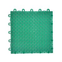 China PP Interlocking Sports Flooring 1.8cm Thickness 40x40cm Open Profile Structure for sale