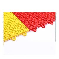 China PP Interlocking Sports Tiles 25x25cm 13mm for Basketball Court Outdoor Waterproof for sale