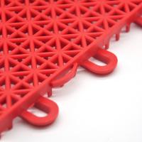 China PP Interlocking Basketball Flooring 13mm Thickness Sport Court Tiles for School Outdoor Use for sale