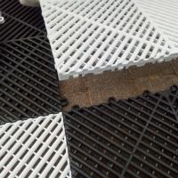 China PP Interlocking Sports Flooring Tiles 40x40cm Outdoor Basketball Court Modular for sale